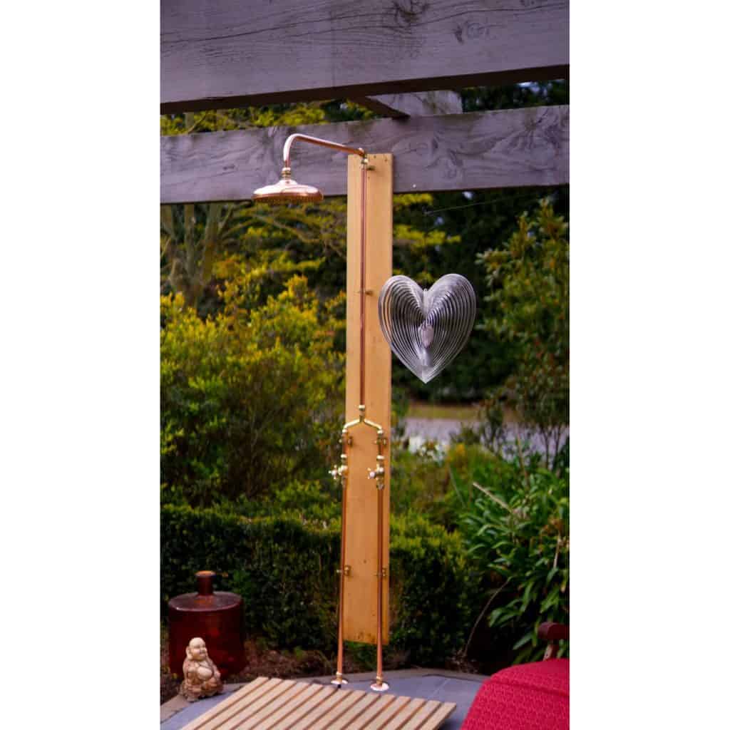 Allegro Exposed Pipe Shower - Climate At Home