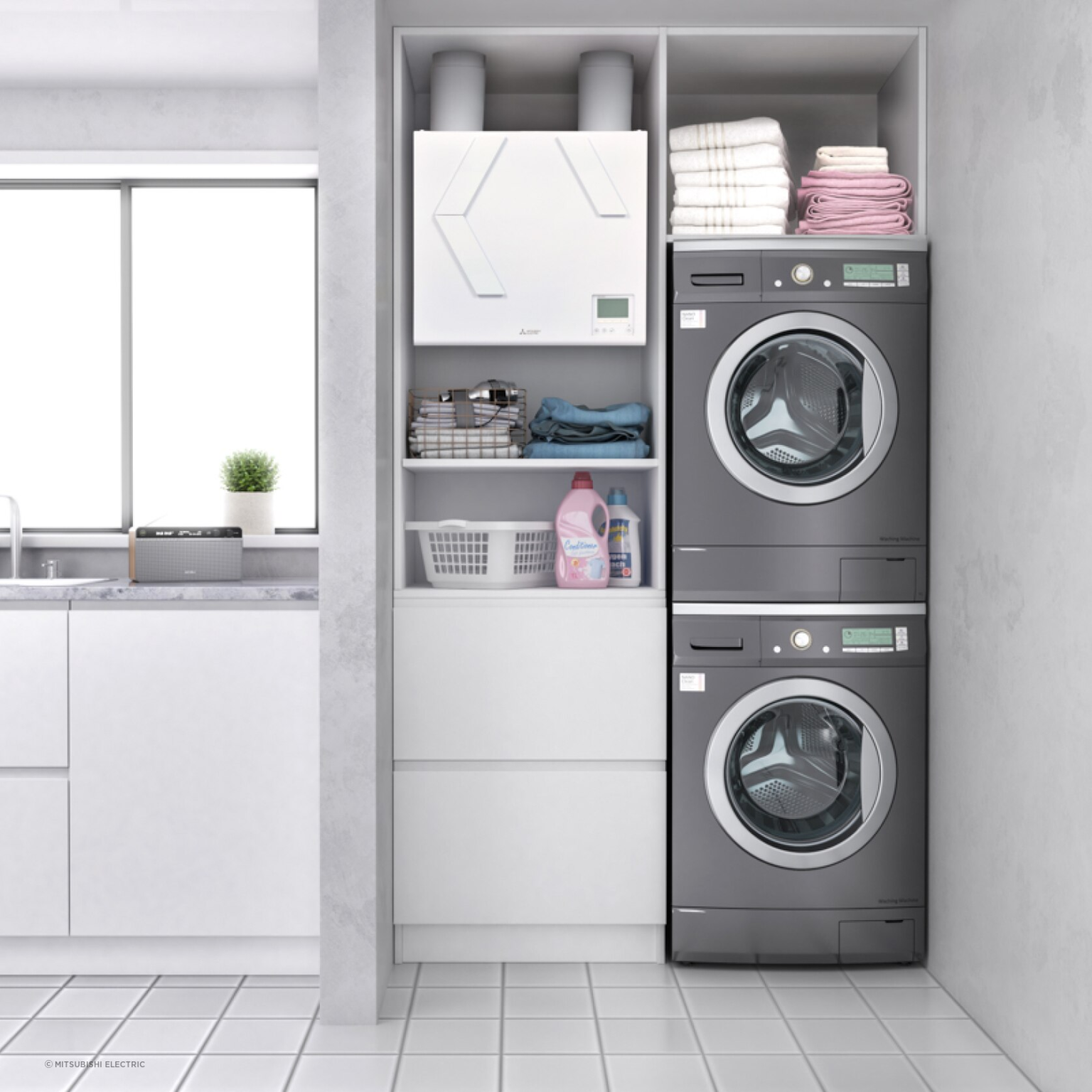 Mitsubishi Electric. Vertical Lossnay 350 | VL350 - Climate At Home