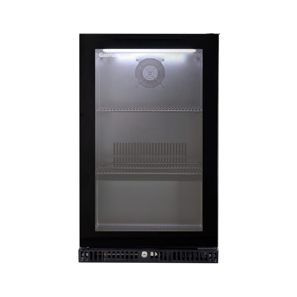 Gasmate. Premium Single Door Bar Fridge 97L | BFR1088 - Climate At Home
