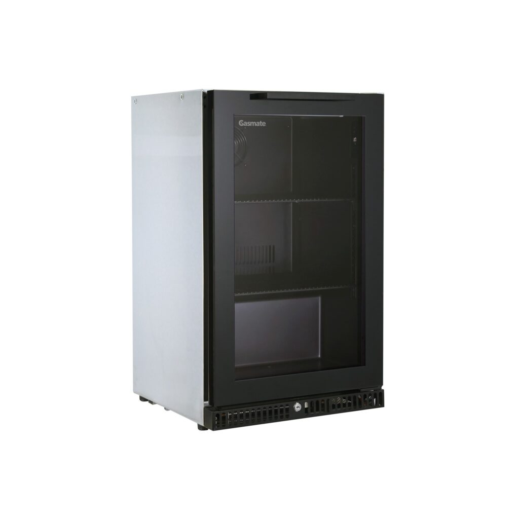 Gasmate. Nova Graphite Premium 1 Door Fridge Top | BQ2197 - Climate At Home